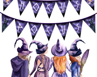 Witch Banner - Etsy