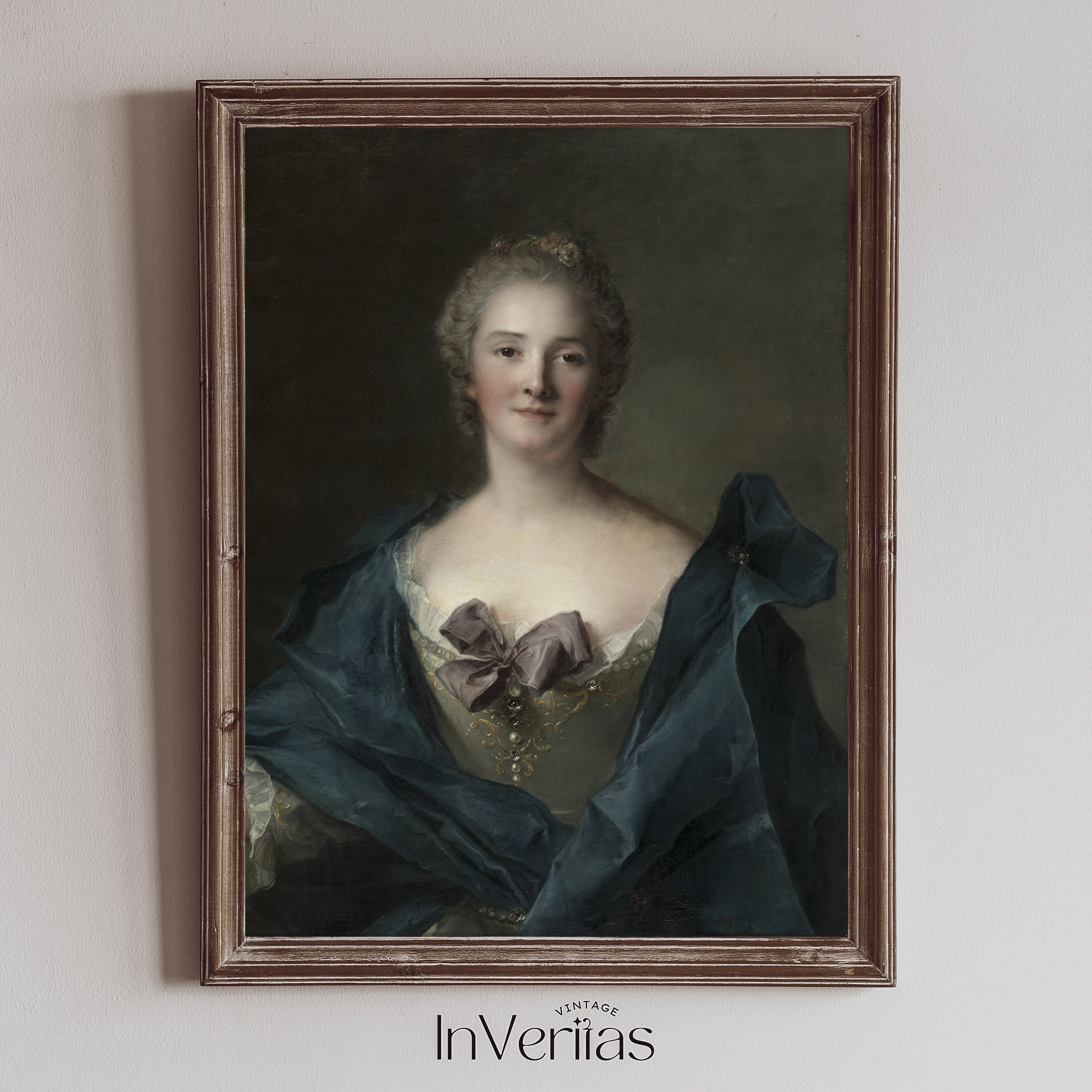 Baroque Woman Portrait