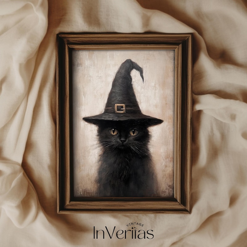Witches Black Cat - Etsy