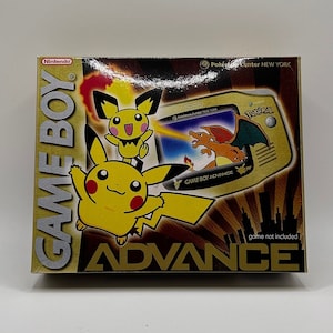 Game Boy Advance Box Pokemon Center New York, Reprobox Game Boy Advance ...