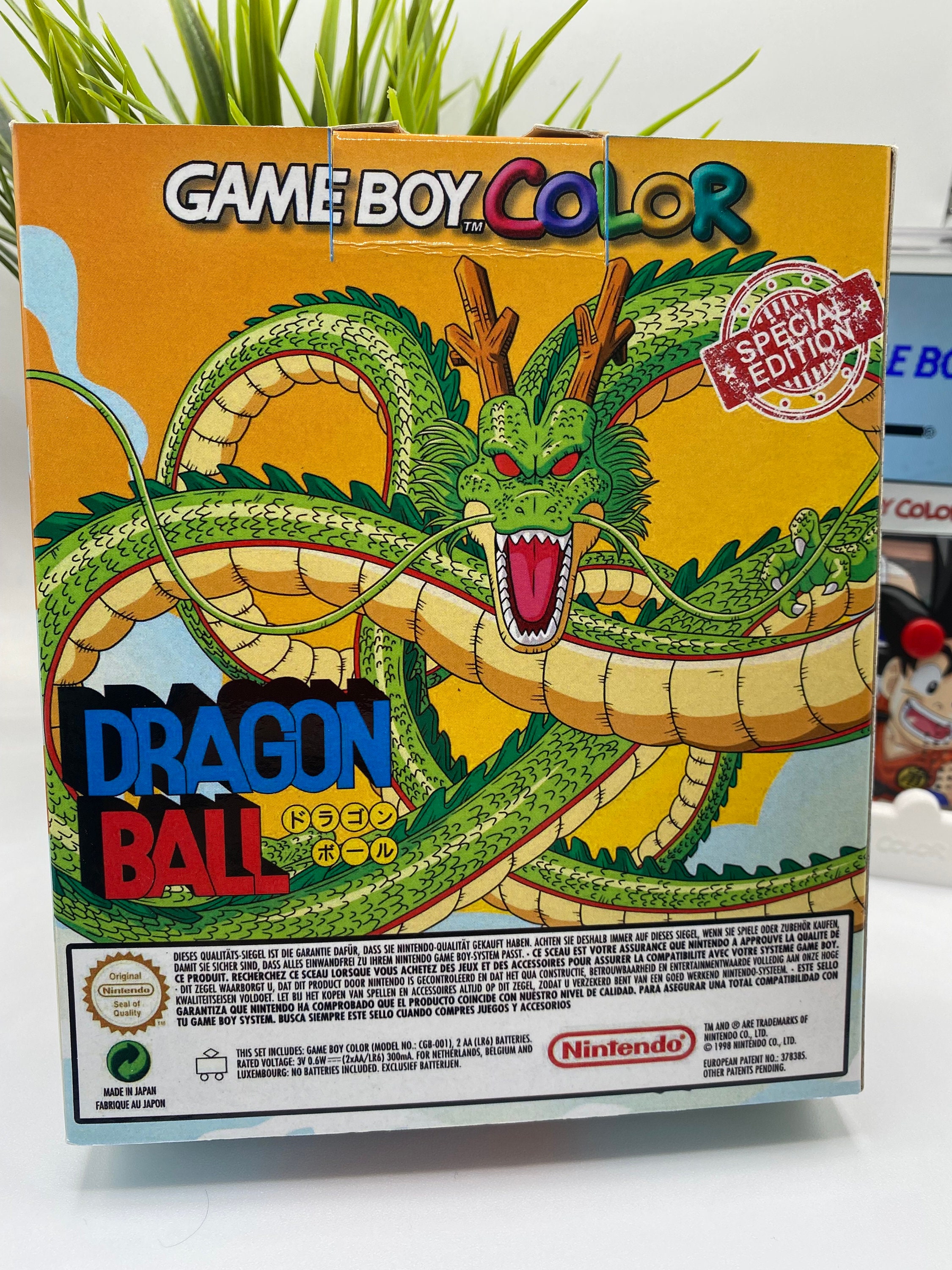 Game Boy Color LCD Backlight IPS Custom Shell and Box Dragon - Etsy