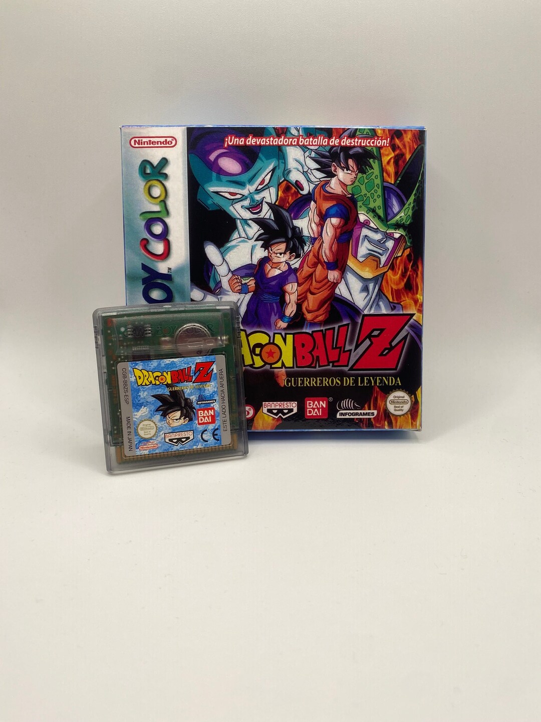 Dragon Ball Z Legend Guerrers Game Boy Color Original Dragon - Etsy