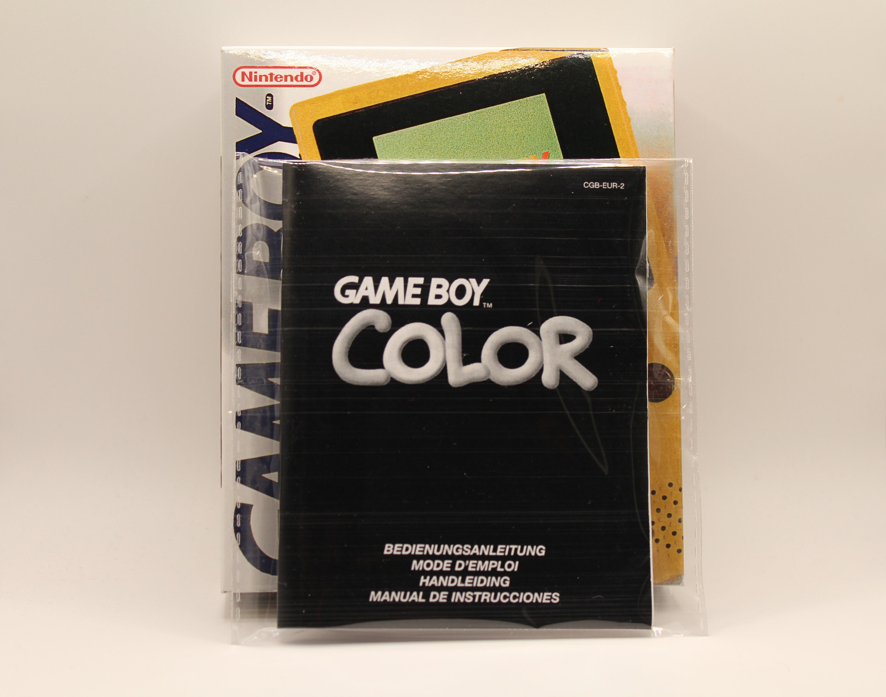 Game Boy Color Replacement Box, Yellow, Reprobox Game Boy Color Yellow ...
