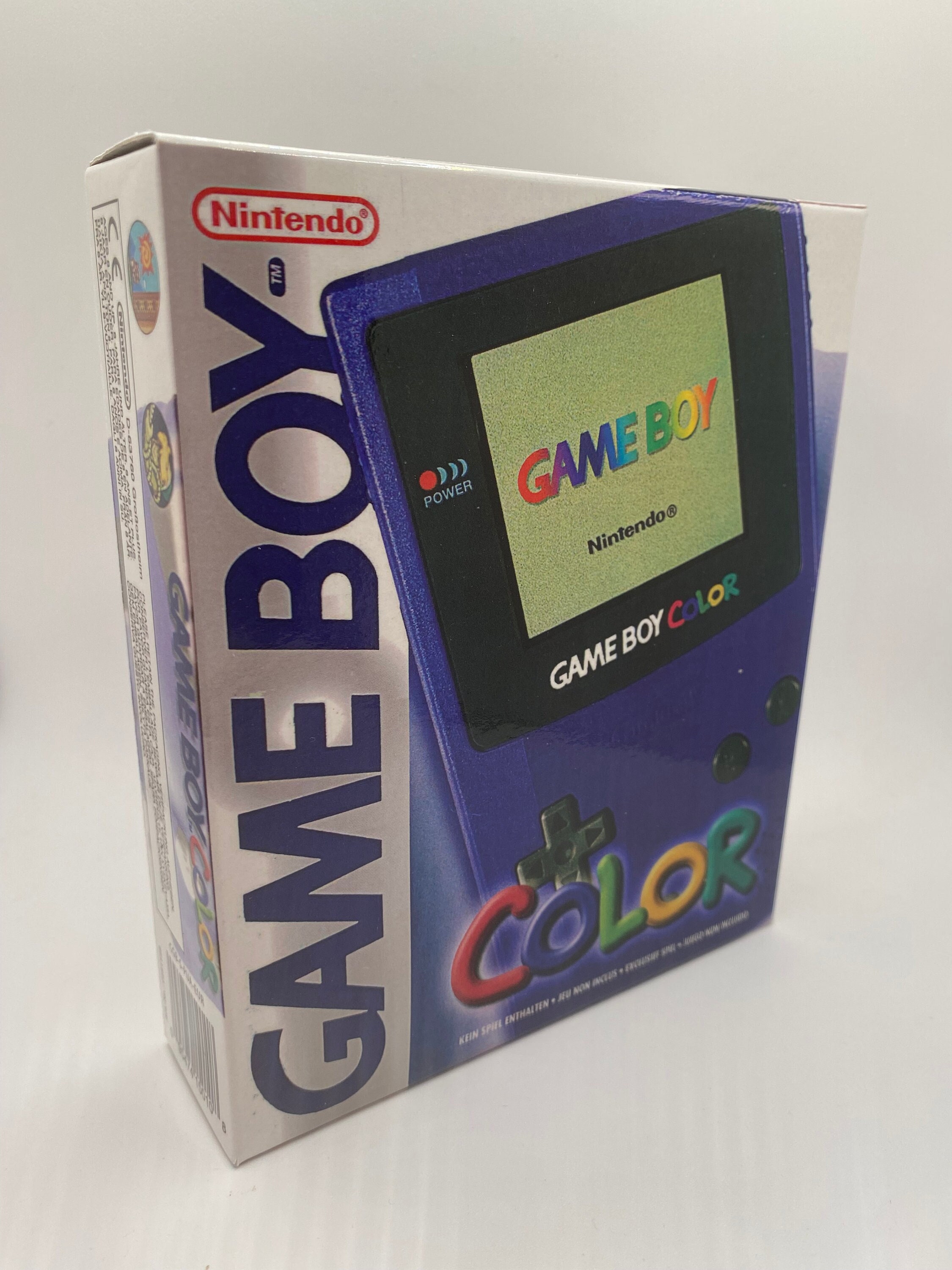 Game Boy Color Replacement Box, Blue, Reprobox Game Boy Color Blue - Etsy