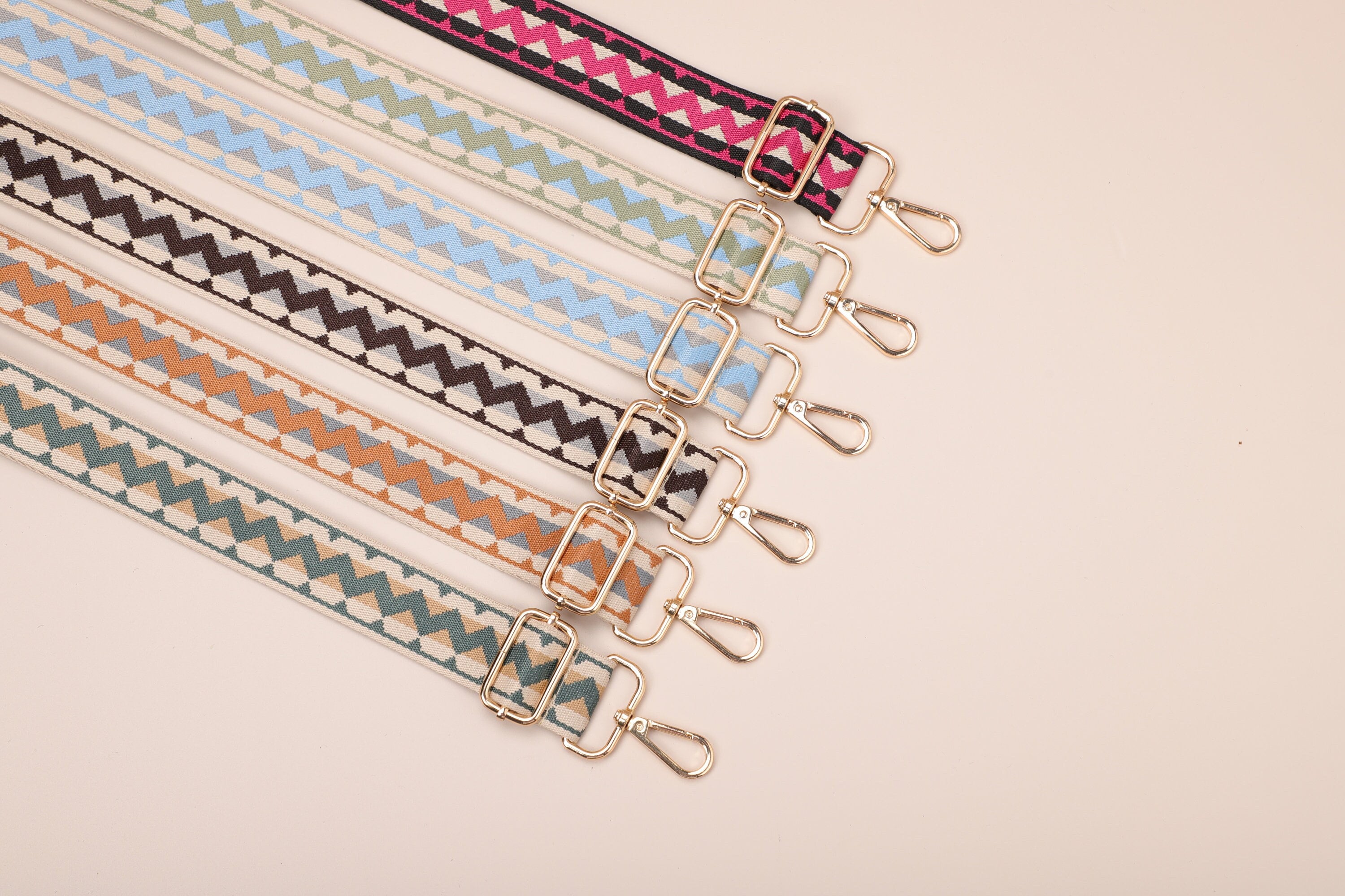 Patterned Bag Straps, Crossbody Purse Strap, Different Patterns ...