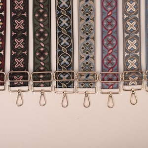 Patterned Bag Straps, Retro Shoulder Strap, Different Patterns ...