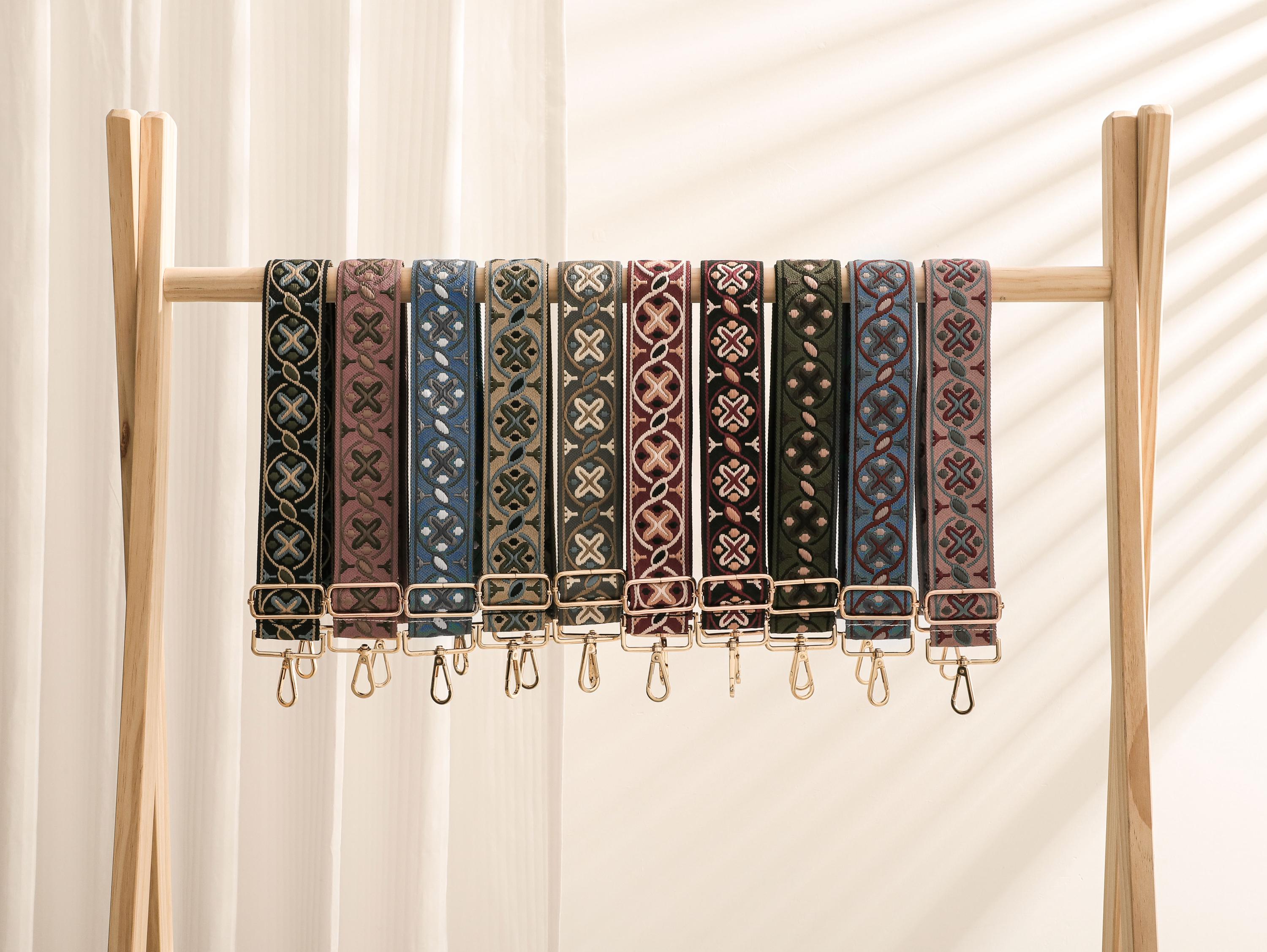 Patterned Bag Straps, Retro Shoulder Strap, Different Patterns ...