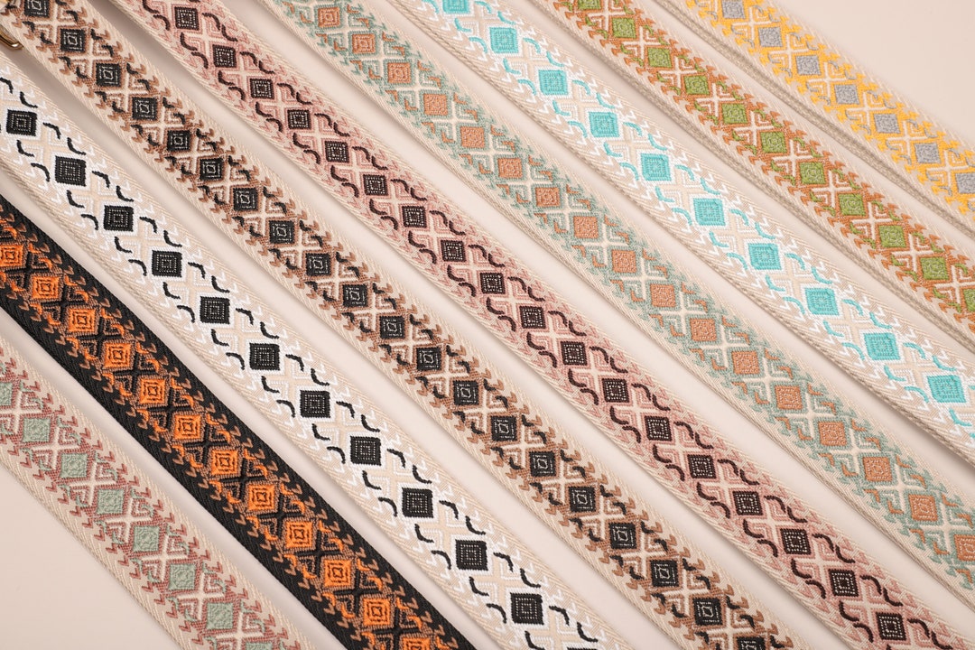 Patterned Bag Straps, Crossbody Purse Strap, Different Patterns ...