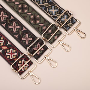 Patterned Bag Straps, Retro Shoulder Strap, Different Patterns ...