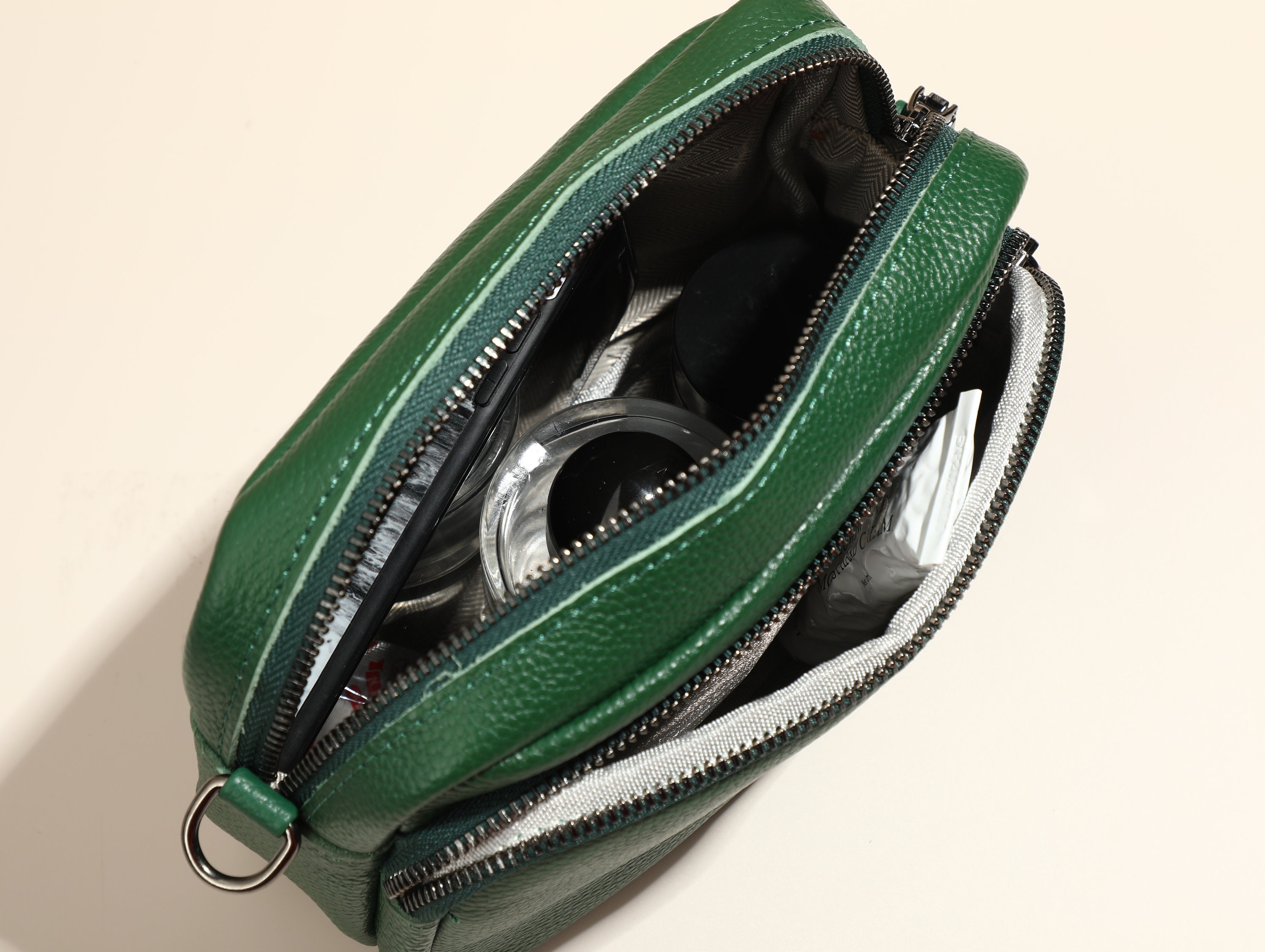 Women Leather Fanny Pack With Wide Strap, Camera Bag, Crossbody Bag ...