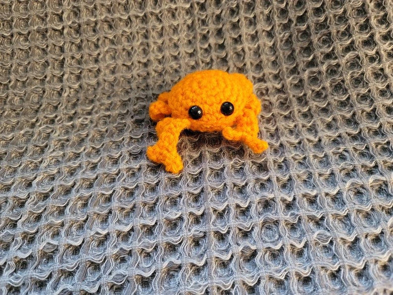 Crab, Mini Crochet Stuffed Animal/ Plushie, Handmade Toy, Keychain - Etsy