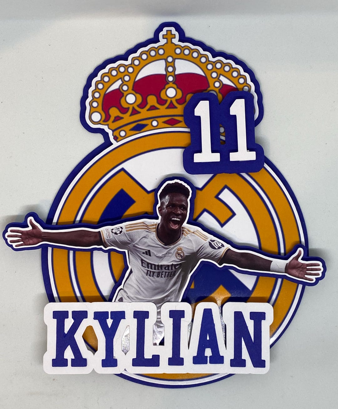 Vinicius Junior Real Madrid Cake Topper/ Vinicius Junior Real Madrid ...