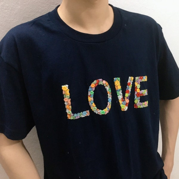 Embroidered T Shirts - Etsy