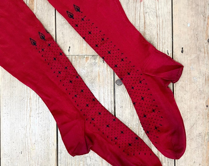 Antique Victorian Stockings 1870s 1880s 1890s - Etsy