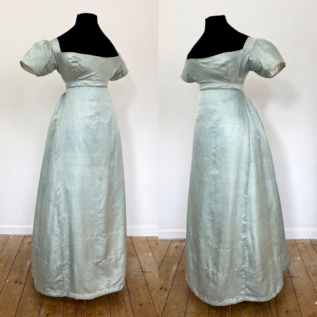 Antique Regency Dress 1810s 1820s - Etsy