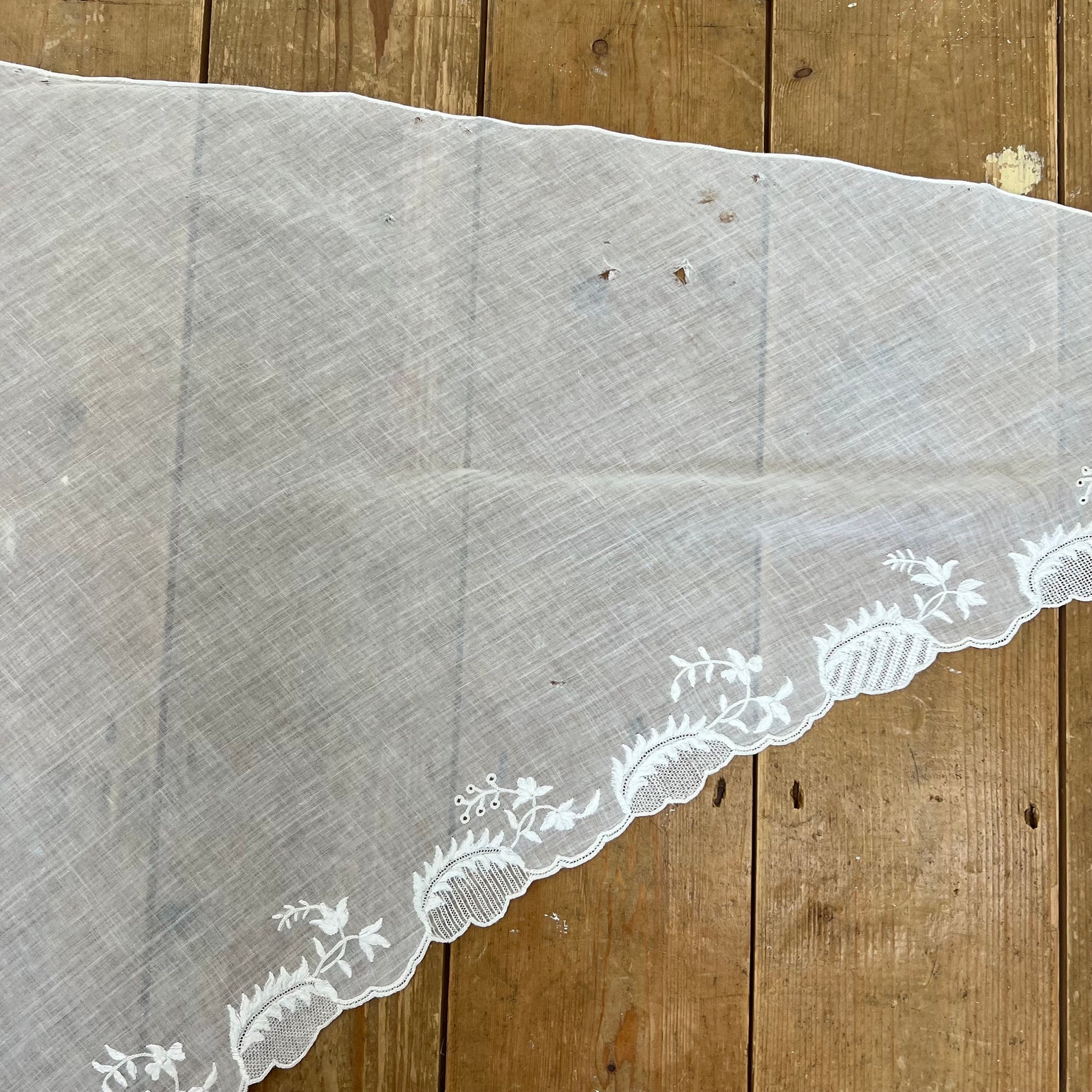 Antique 18th Century Shawl / Fichu Dresden Work Embroidery - Etsy