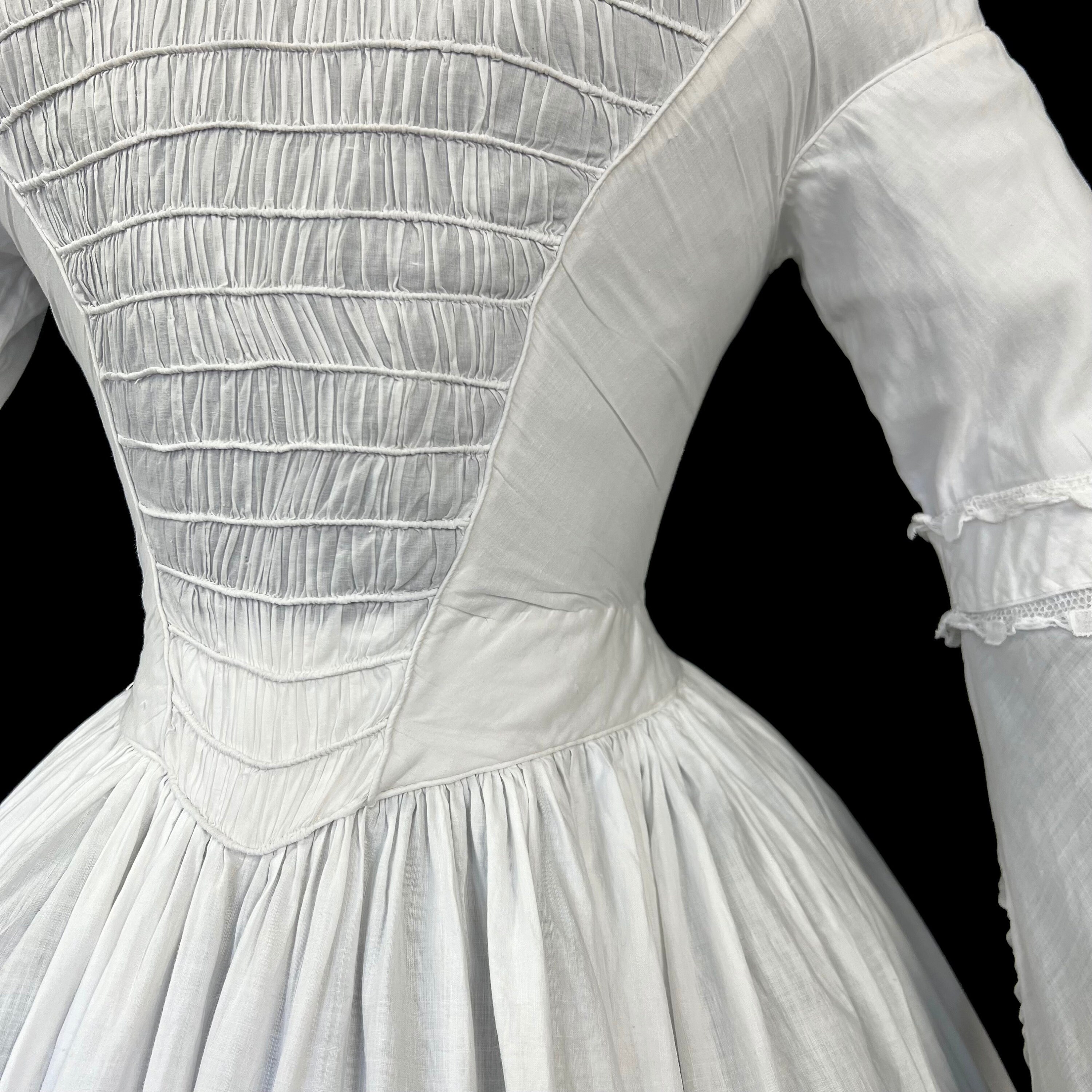 Antique Victorian Summer Dress 1840s - Etsy