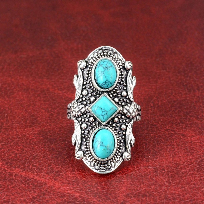Handmade Turquoise Ring - Etsy