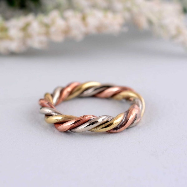 Silver Copper Ring - Etsy