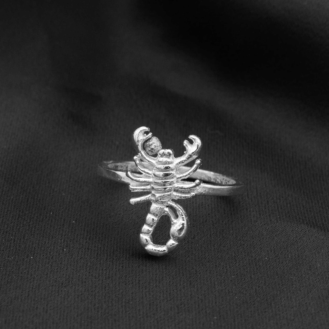 Scorpion Ring Sterling Silver Scorpion Ring Scorpion Wrap Ring Scorpio Ring Handmade Jewelry ...