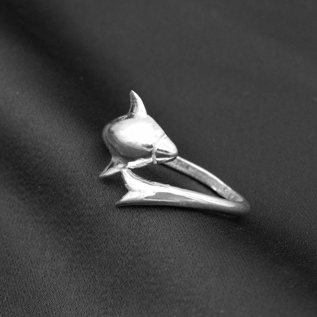 Silver Fish Ring Sterling Silver 925 Ring Christian Fish Ring, Jesus ...