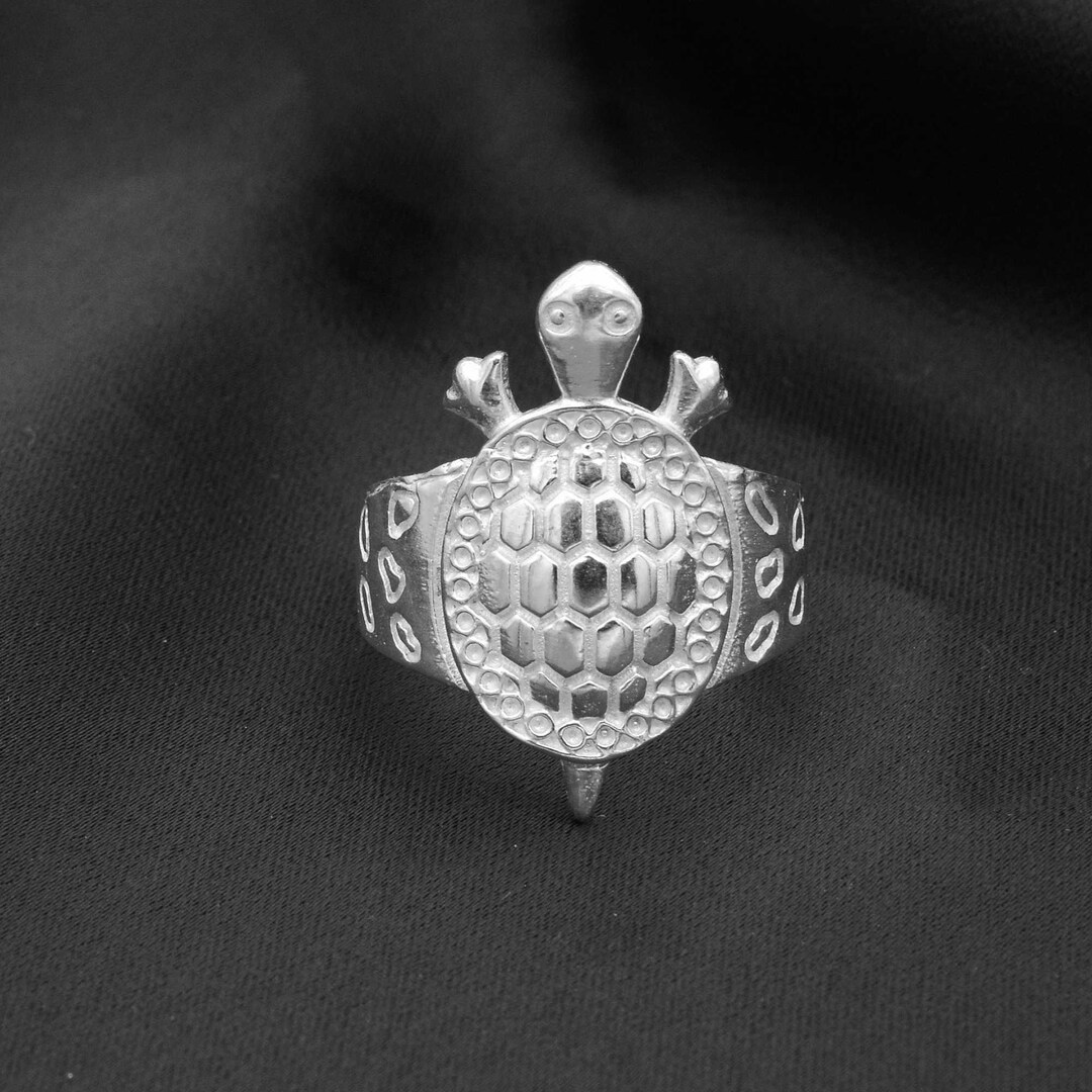 Turtle Ring, Silver Turtle Ring, Lucky Turtle Ring, Lucky Ring, 925 ...