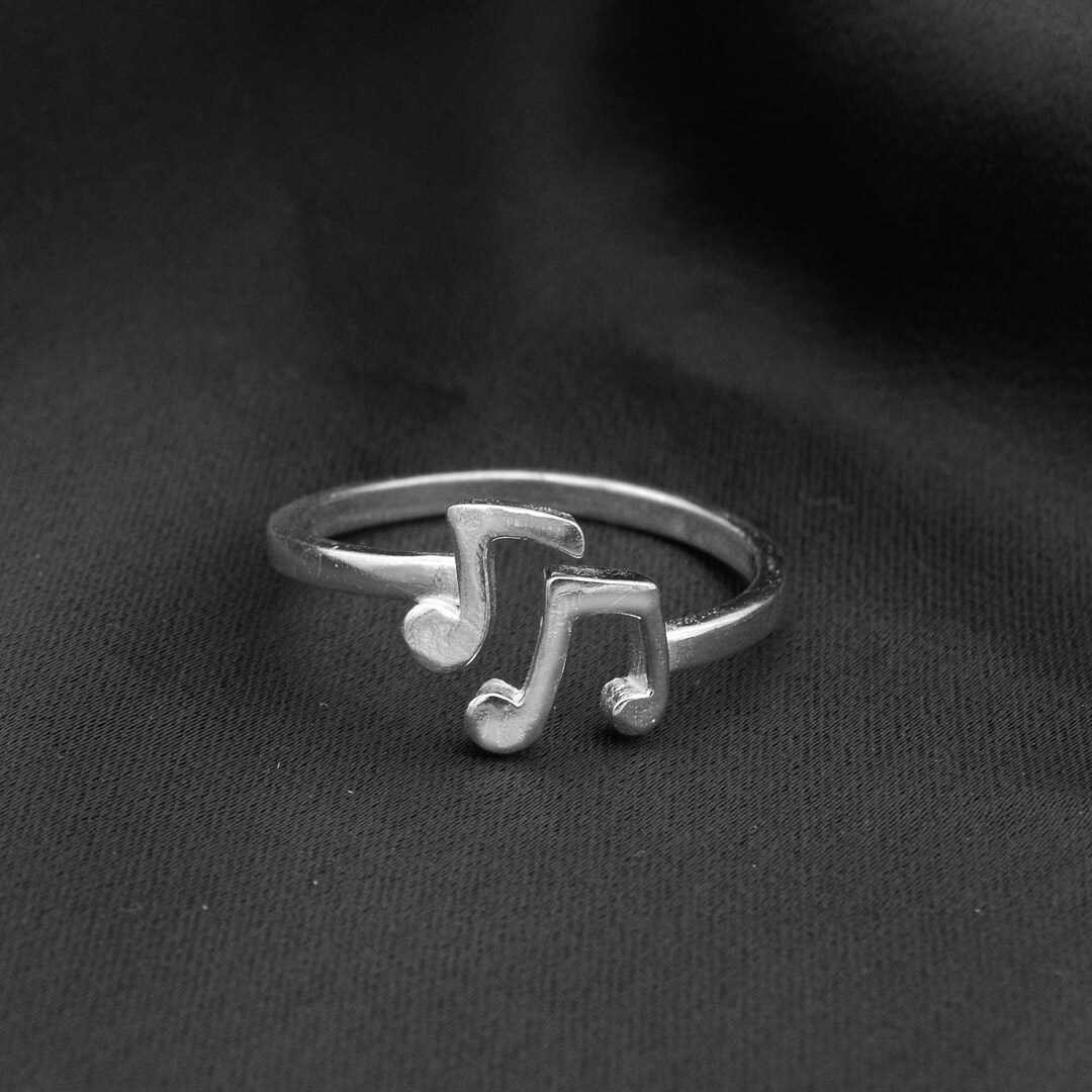 Music Note Ring, Music Ring, Men Ring, Note Ring, Music Lover Gift ...