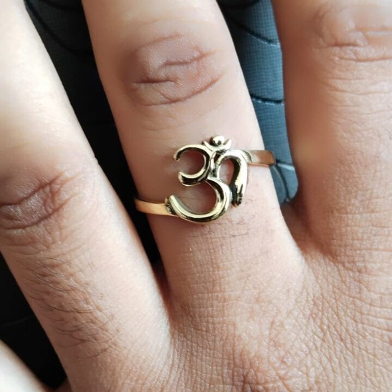 Om Ring - Etsy