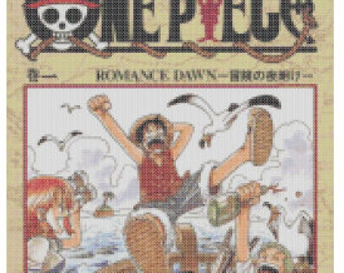 One Piece Cross Stitch Pattern - Etsy