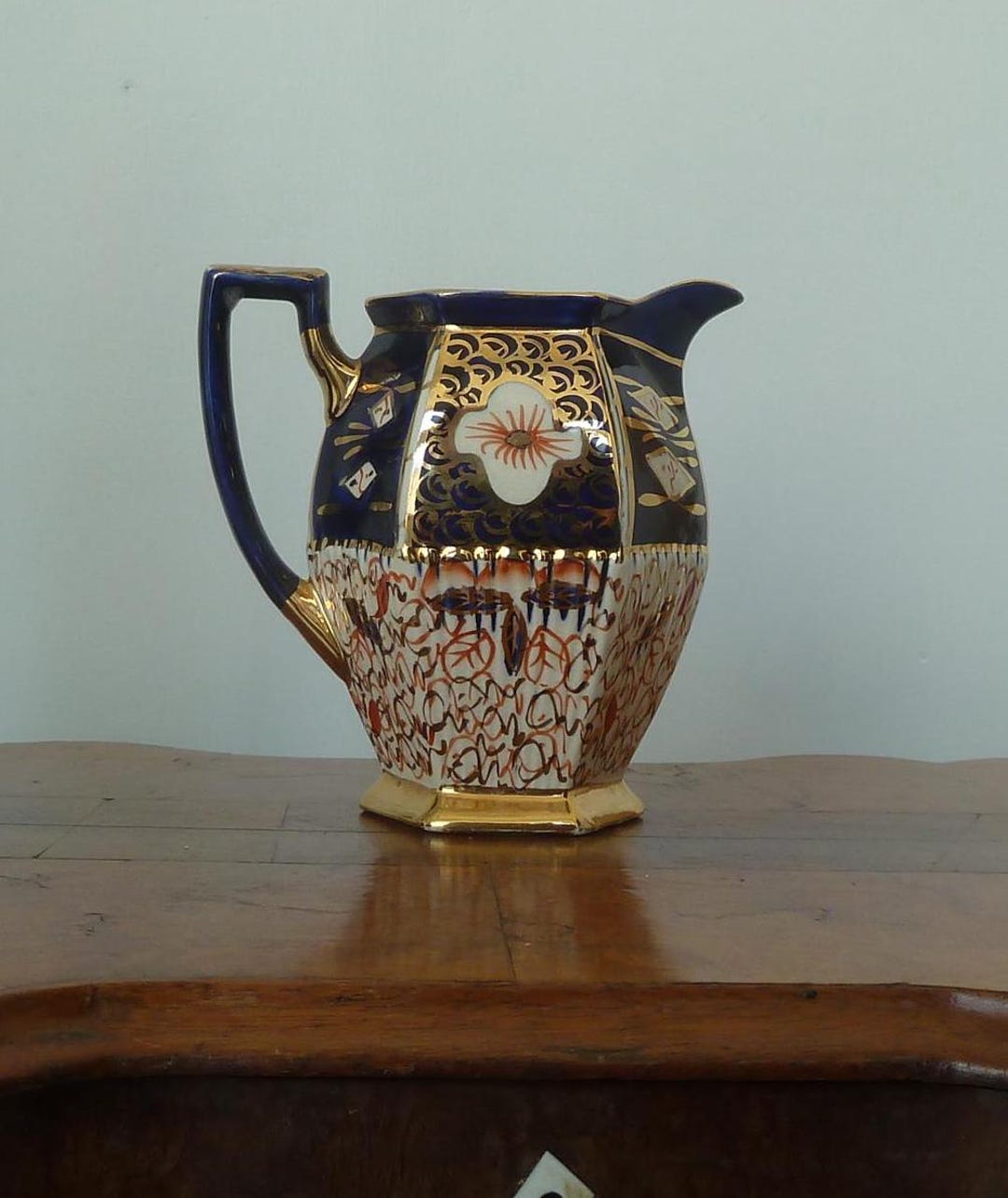 Arthur Wood & Sons Imari Pattern Queen Hand Painted Jug - Etsy