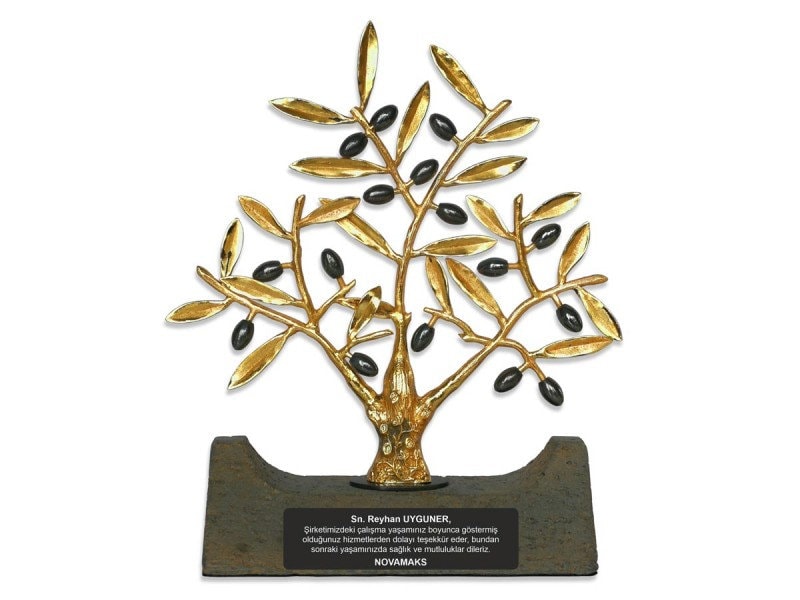 Custom Gold Plated Tree of Life Award, Personalized Tree of Life ...
