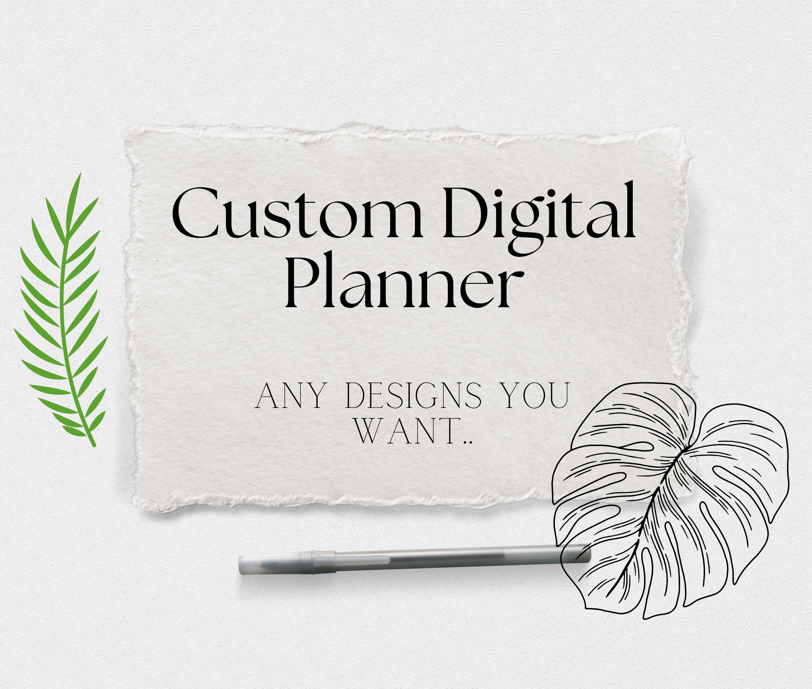 I Will Design You A Custom Planner - Etsy