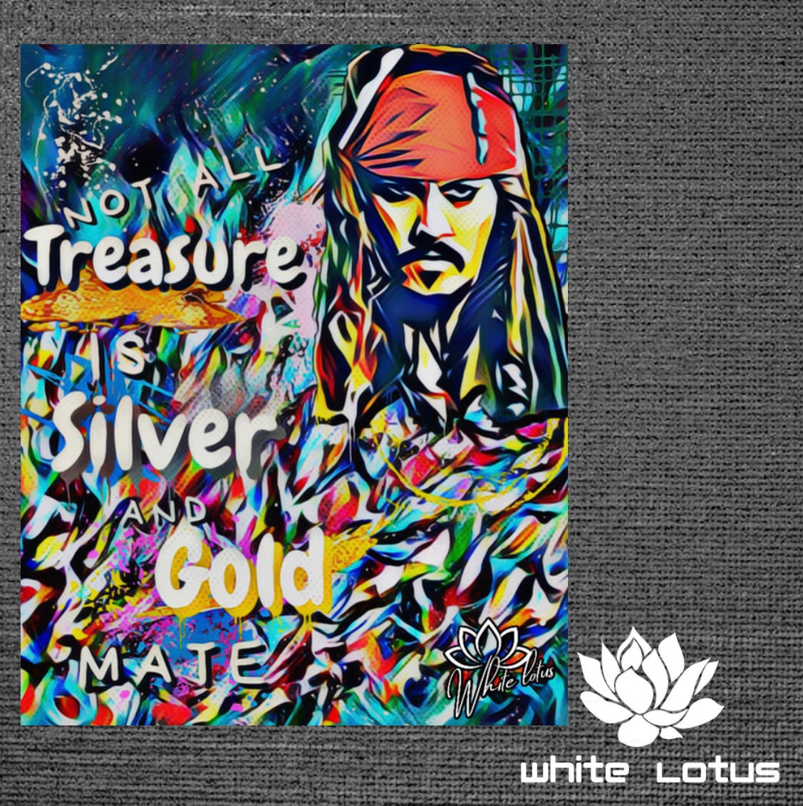 Captain Jack Sparrow ‘treasure’ Digital Download - Etsy