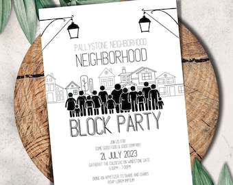 Welcome New Neighbor Invite - Etsy