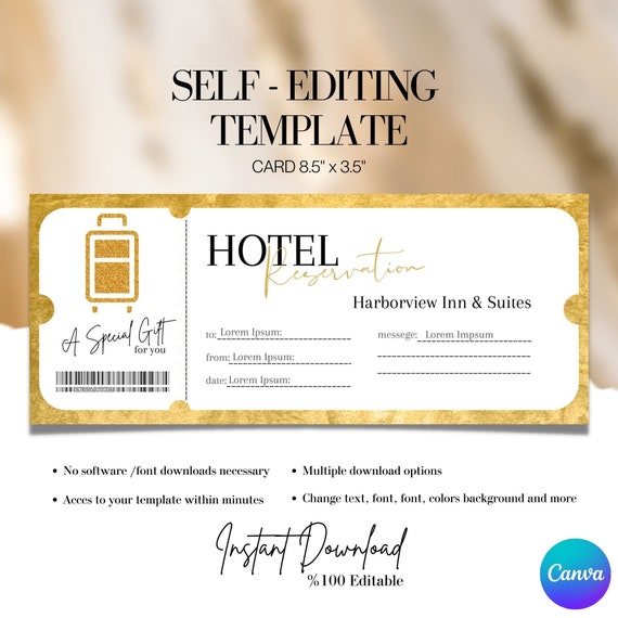 Hotel Voucher Sample Template