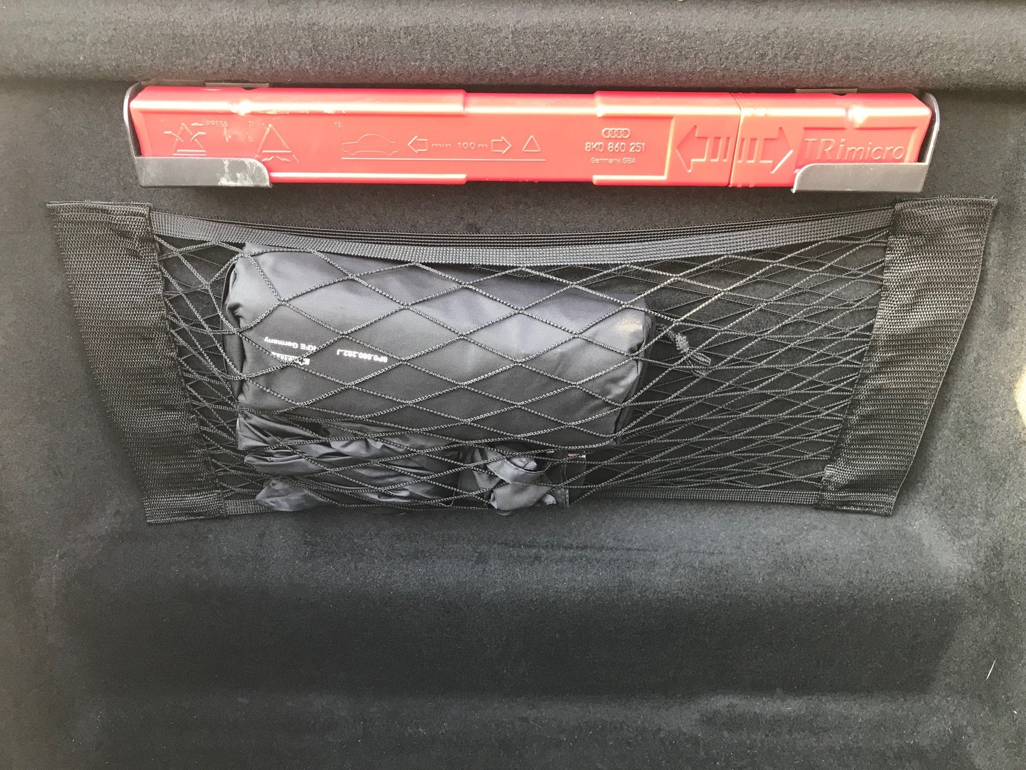 Cargo Net for a Porsche 981 / 718 Boxster Front Boot Frunk Front ...