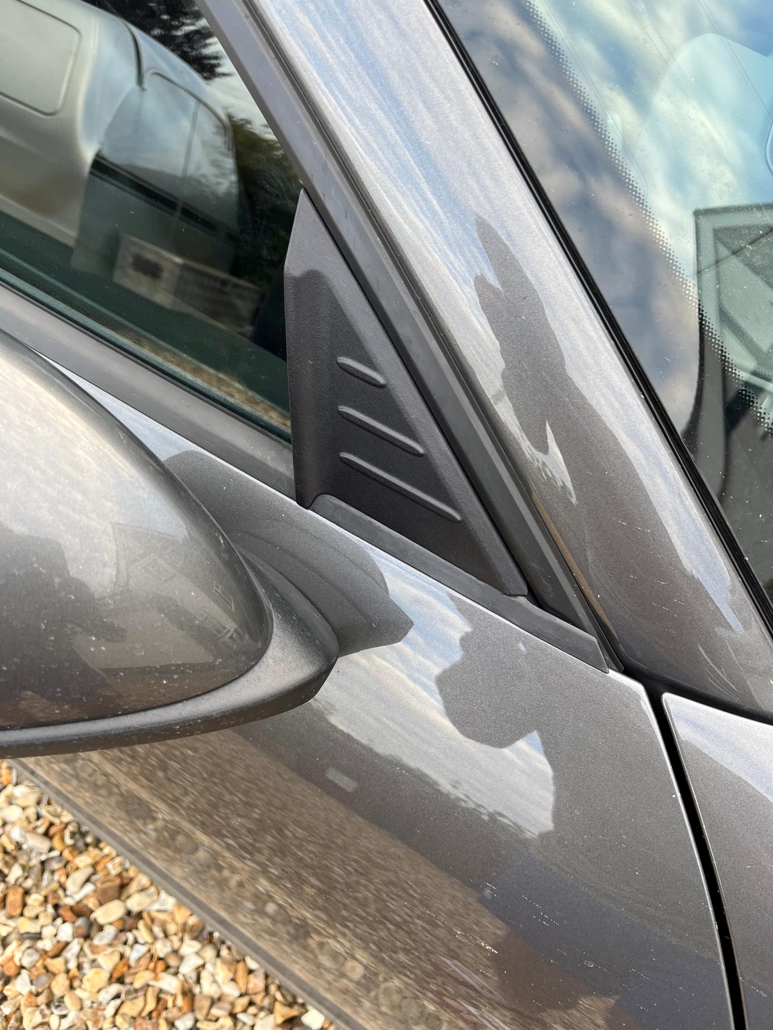 A Pillar Anti-buffeting / Wind Deflectors for Porsche Boxster 981 / 718 ...