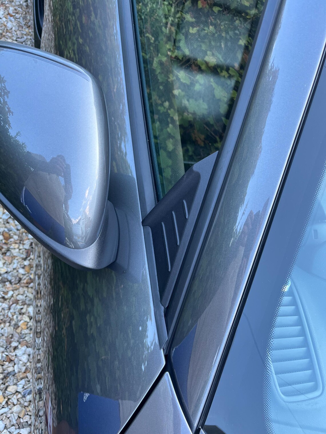 A Pillar Anti-buffeting / Wind Deflectors for Porsche Boxster 981 / 718 ...