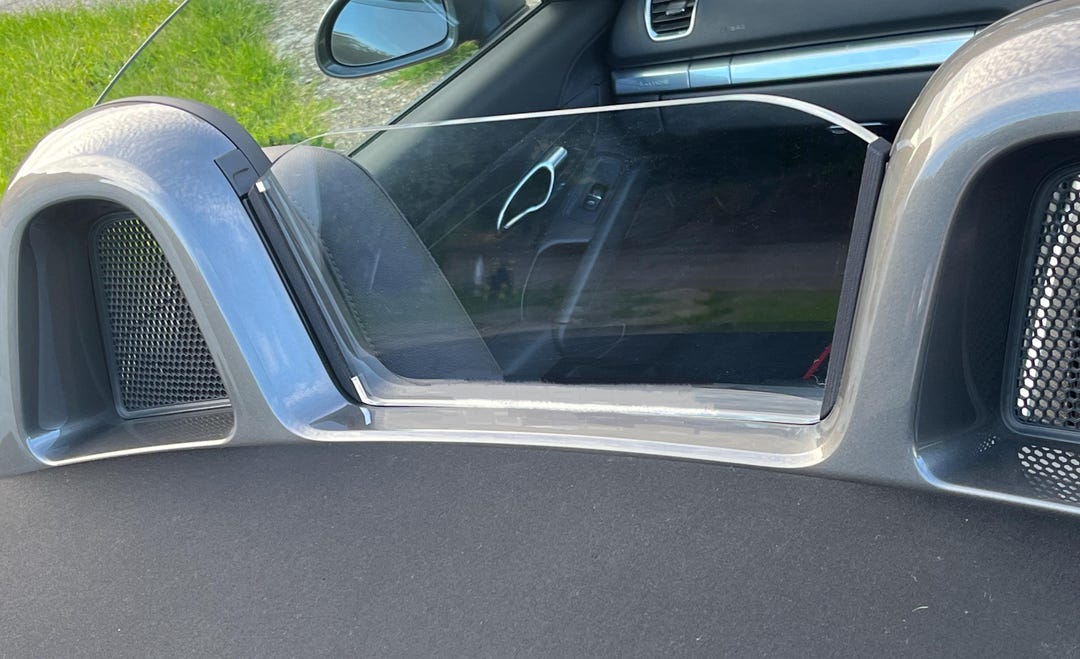 Transparent Wind Deflector for Porsche Boxster 981 / 718 / 982 - Etsy