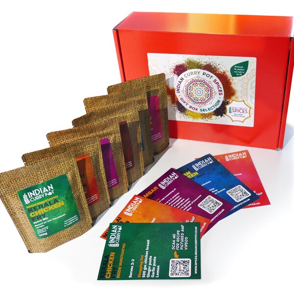 Indian Spice Kit - Etsy UK