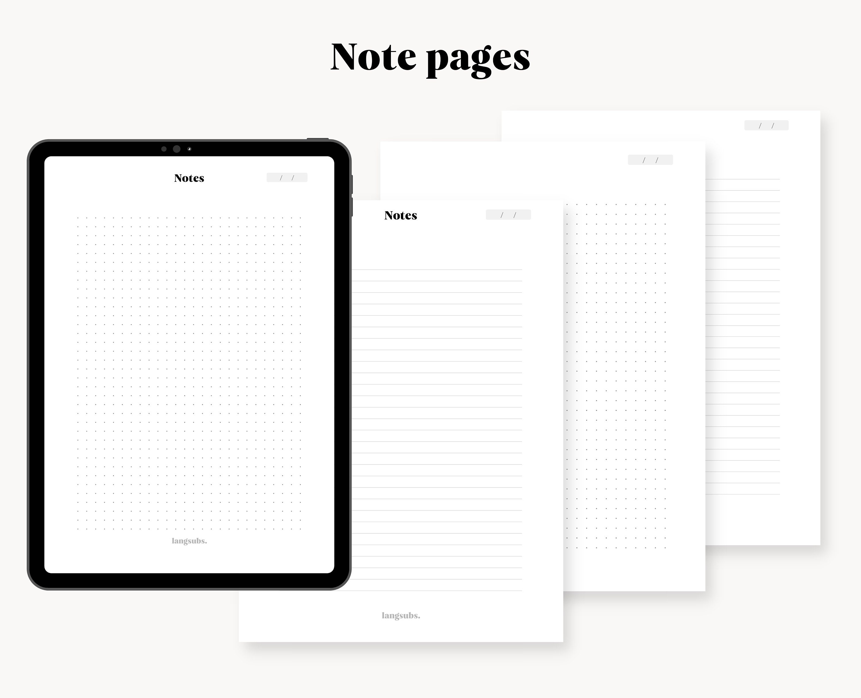 Language Learning Printables PDF Notebook grammar - Etsy