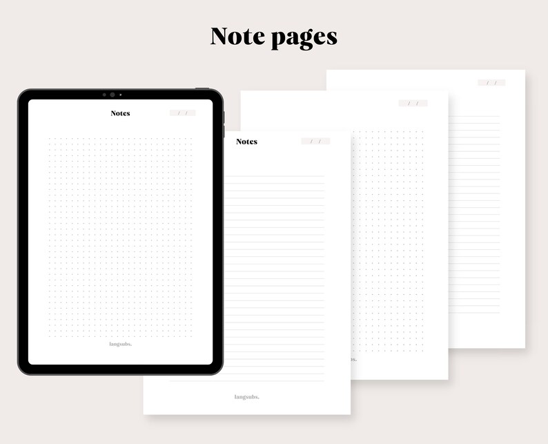 Grammar Notebook - Language Learning Printables PDF Notebook - Etsy