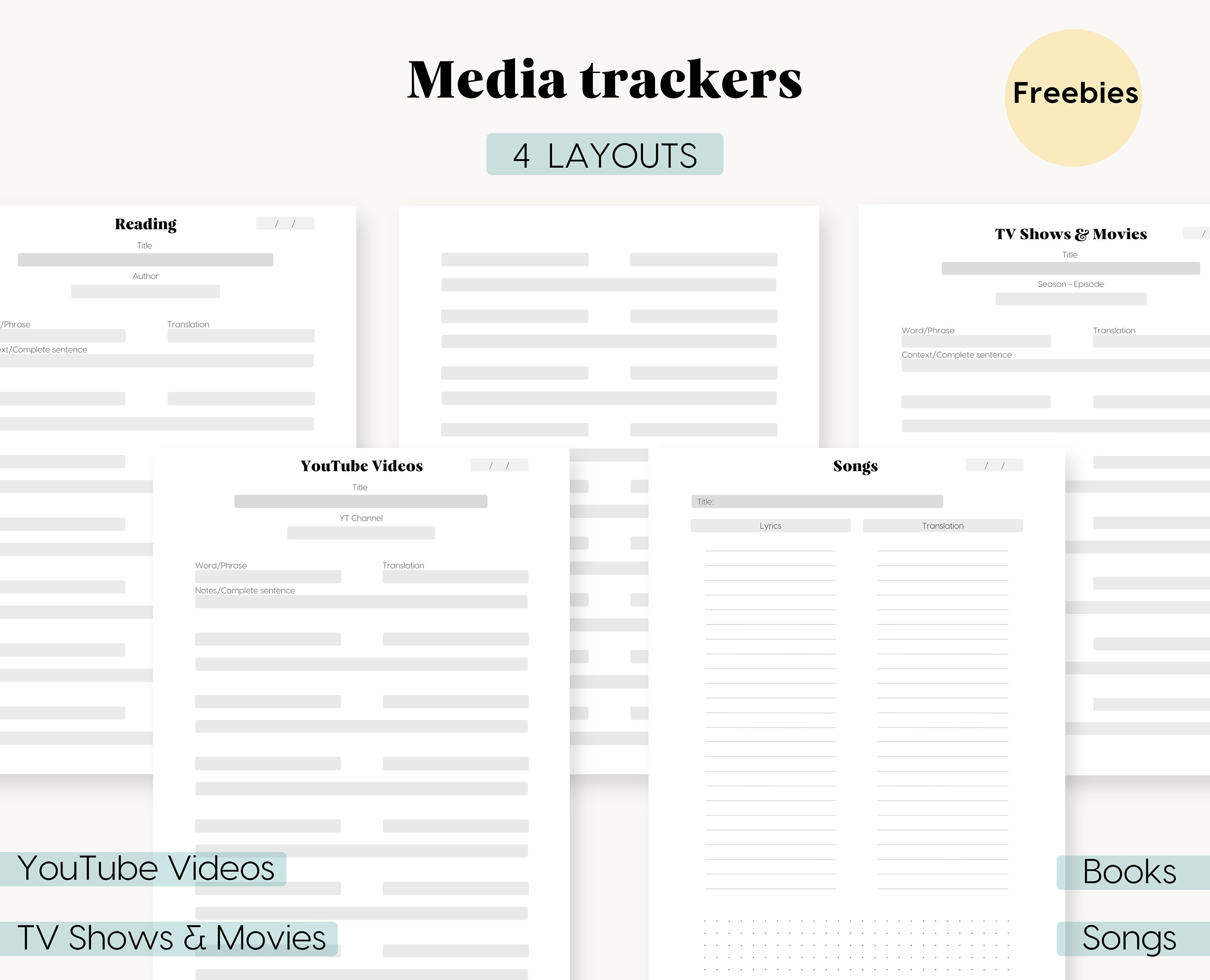 Language Learning Printables PDF Notebook grammar - Etsy