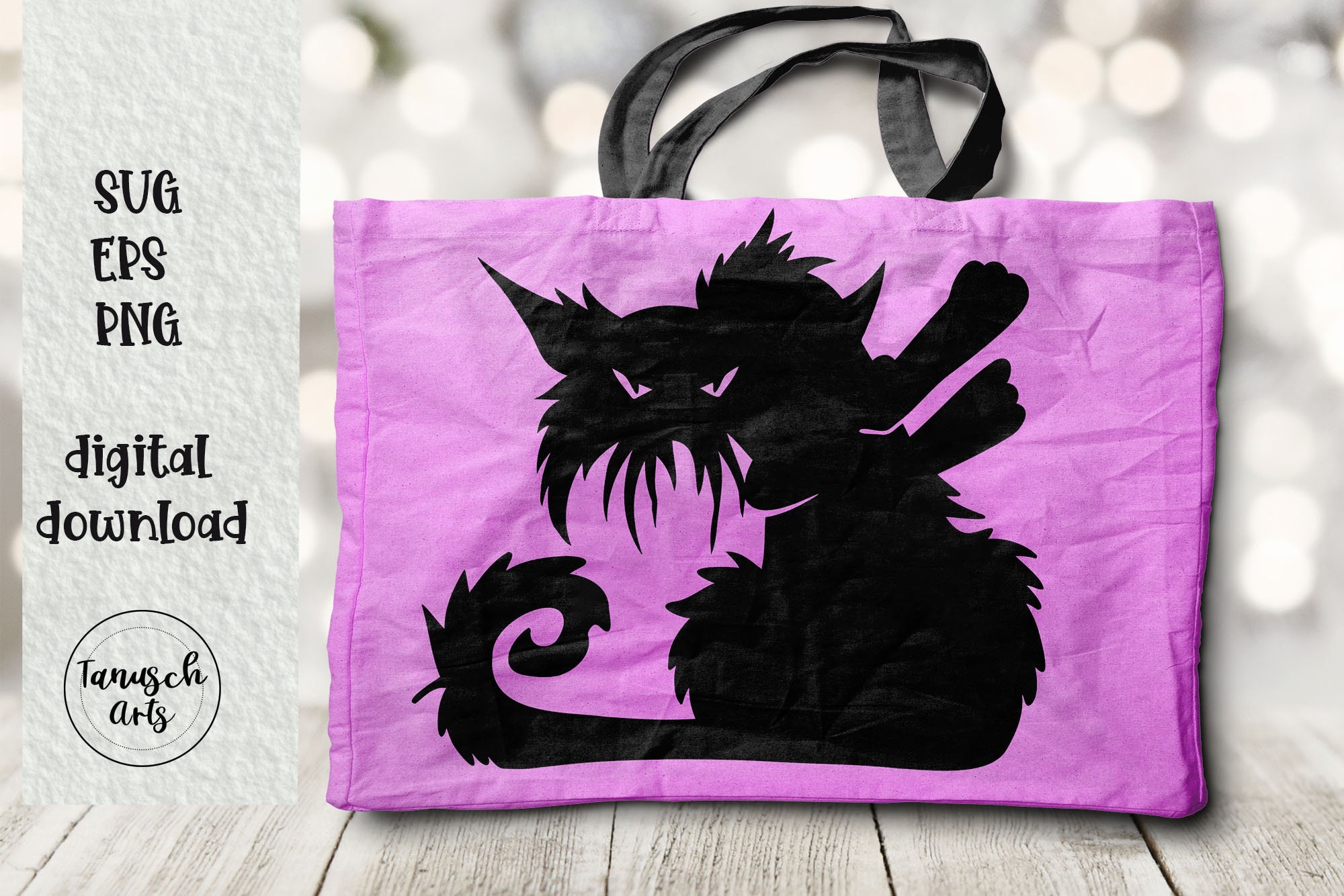 Angry Black Cat SVG Bundle Grumpy and Scared Car Rear Window Sticker ...