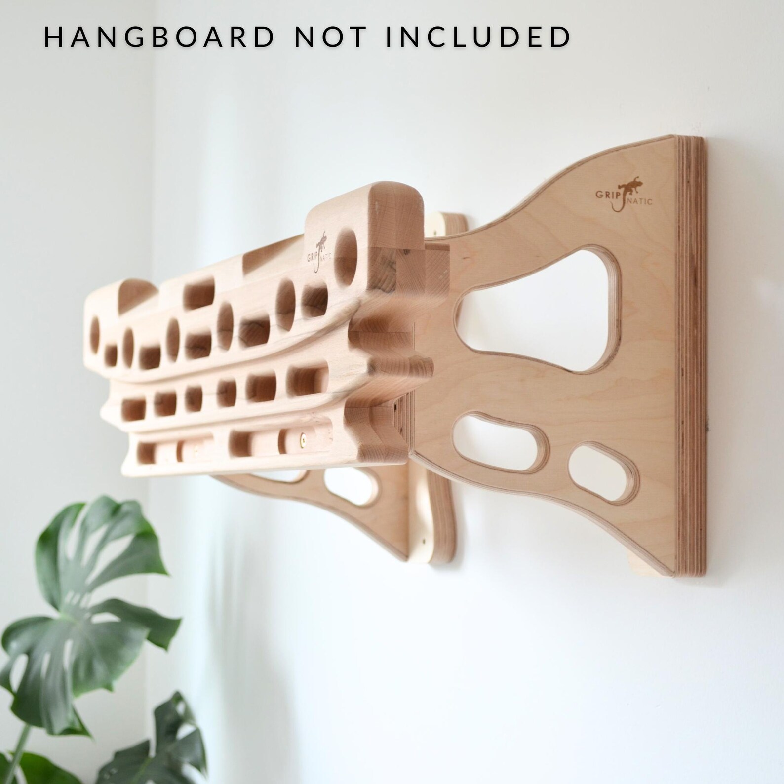 Hangboard Holder - Waveline WOOD Console – Mount Hangboard Anywhere ...