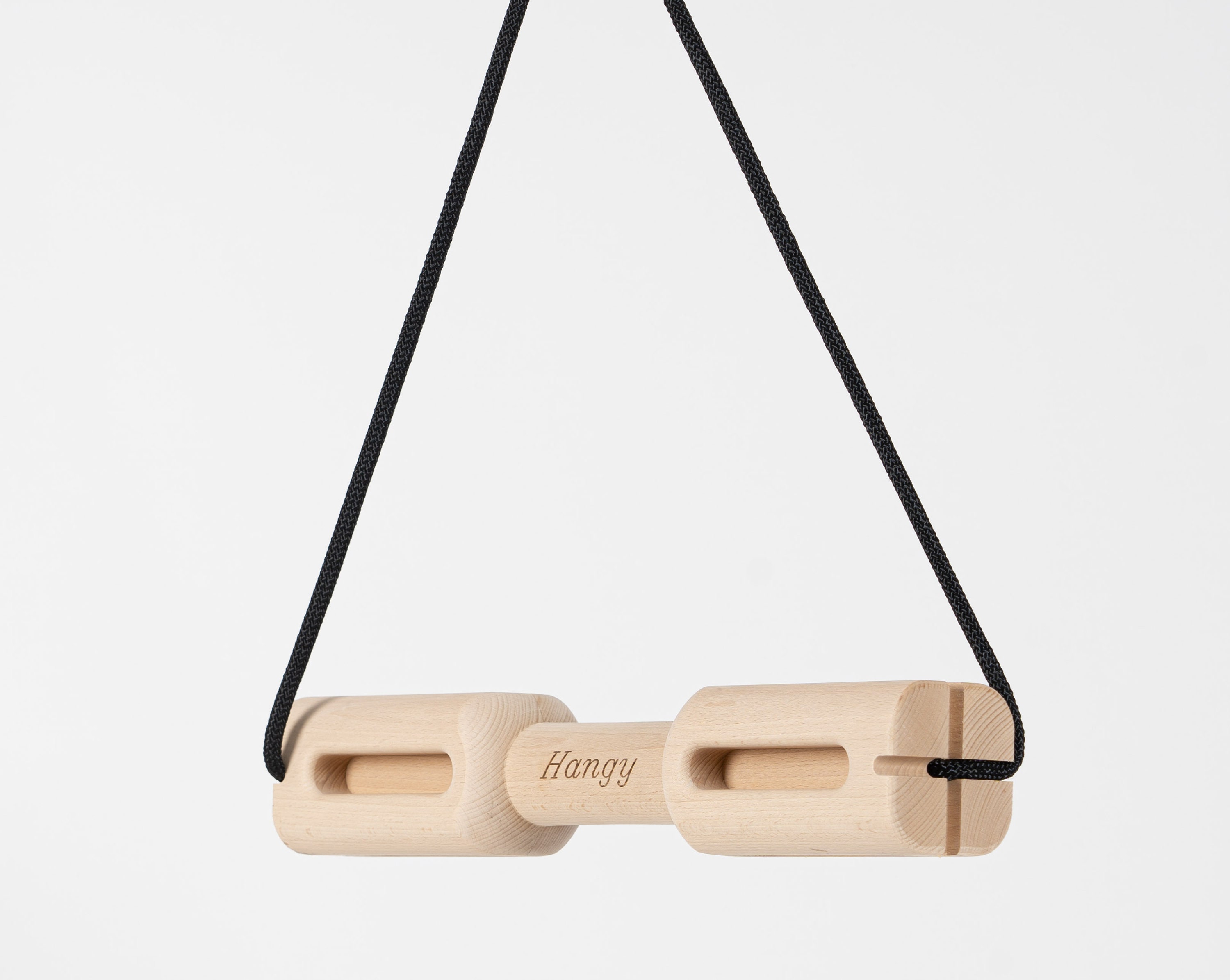 Mobile Hangboard Hangy for Warm-up or Home Workout, Wooden Hangboard ...