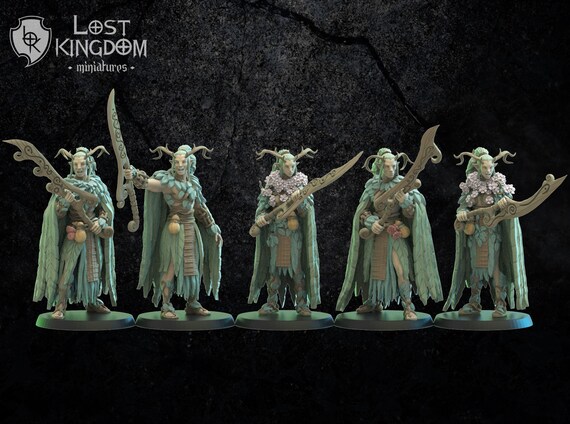Femetsu Mugen Guard X5 Wood Elves-mori Elves-fantasy - Etsy