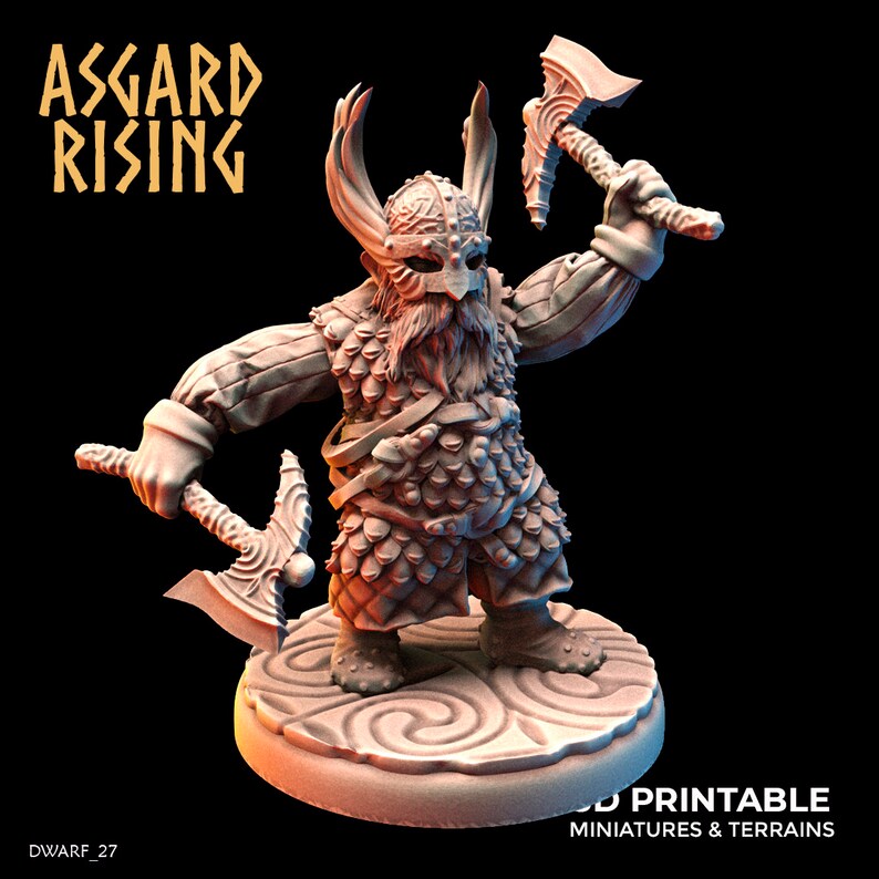 Dwarf Scale Armor Dwarf Scale Armor single Ver. Models - Etsy