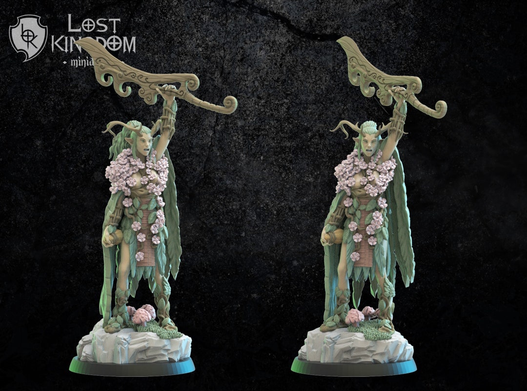 Sayuri Guard Hero Wood Elves-mori Elves-fantasy tabletop-oldhammer-9th ...