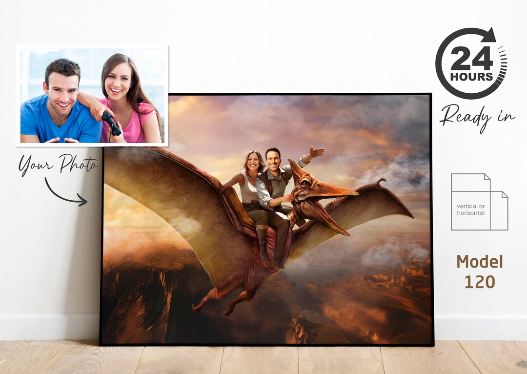 Dinosaur Riding, Pterosaur, Pterodactyl Riding, Jurassic Dinosaur Art ...